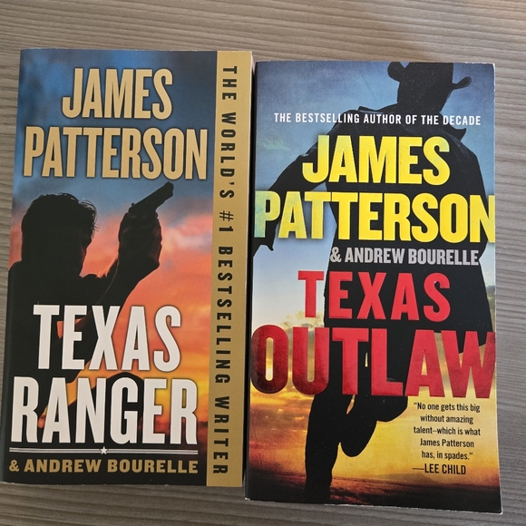 James Patterson | Other | James Patterson Texas Rangertexas Outlaw Set ...